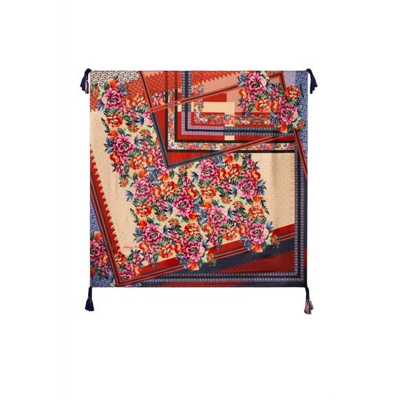 Johnny Was | Accessories | New Johnny Was Womens Window Scarf In Multi ...